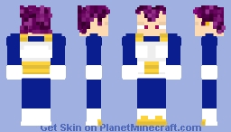 VEGETA ULTRA EGO (DRAGON BALL) Minecraft Skin