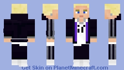 Rap Boy Reloaded (With Mask) (Eminem Fortnite Skin) Minecraft Skin