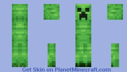Actions & Stuff Creeper Minecraft Skin