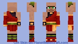 Spicy Villager (credits to NovatheTideBearer) Minecraft Skin