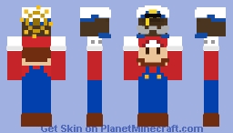 Dark Koopatrol (Paper Mario TTYD) Minecraft Skin