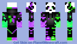 cool panda Minecraft Skin