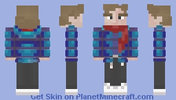 Stylish coat Minecraft Skin