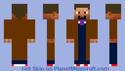 10th Doctor: Doctor Who Minecraft Skin