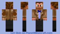 SSB09 with 11th doctor outfit Minecraft Skin