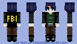 Detective with bullet proof vest Minecraft Skin