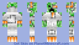 Robot Creeper Minecraft Skin