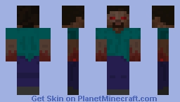 5VE37 (creepypasta) fan made skin Minecraft Skin