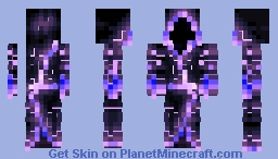 Galaxy Wraith Minecraft Skin