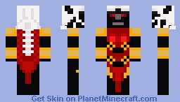 Drow Demonbinder Minecraft Skin