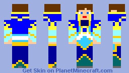 Fiona from Clash of Heroes Minecraft Skin