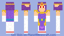 [Zelda] A Link Between Worlds - Princess Hilda (no cape) Minecraft Skin