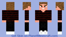Maroon Sweater Minecraft Skin