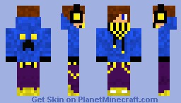 Michigan Fan Minecraft Skin