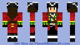 The Red Coat Minecraft Skin