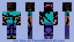Ender Steve Minecraft Skin