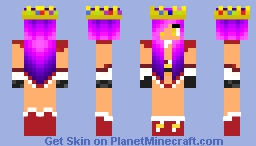 Fire mouse Christmas 3.0 Minecraft Skin