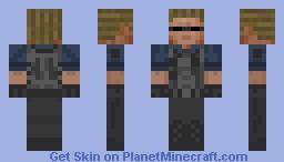 Wesker ! Minecraft Skin