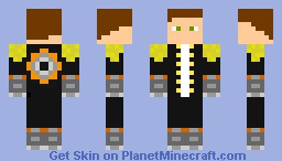 Brave New Admiral Minecraft Skin