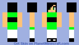 Buttercup PowerPuff Girls Minecraft Skin