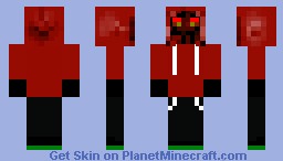 Magma Man Minecraft Skin