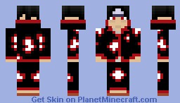 Akatsuki - Itachi Uchiha Minecraft Skin