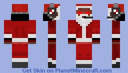 evil santa Minecraft Skin
