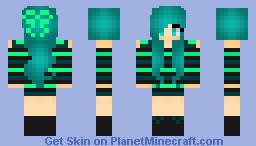 Green Girl ♥ Minecraft Skin