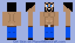 muscular guy Minecraft Skin