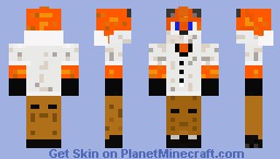 Mozilla Firefox Minecraft Skin