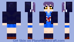 Yuki Nagato Minecraft Skin