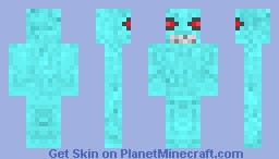 Light Gray Robot Minecraft Skin