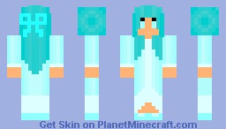 Ice Princess Minecraft Skin