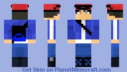 Calem (Pokemon X and Y) Minecraft Skin