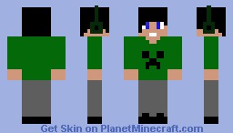 Male MC Player Minecraft Skin