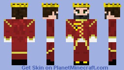 Red Army King Minecraft Skin
