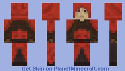 The Red Warlock Minecraft Skin