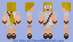 Warrior Girl Minecraft Skin