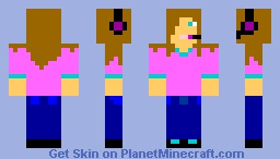 gamer Girl Minecraft Skin