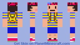 Ness Skin (earthbound) (no accessories) Minecraft Skin