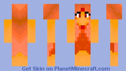 Flame princess Minecraft Skin