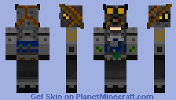 Chemical Warfare Operator Minecraft Skin