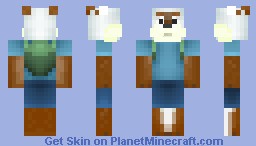 Finn the Chipmunk Minecraft Skin