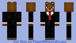 -= Bear In a Suit =- Minecraft Skin