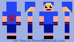 my fist skin i made Minecraft Skin