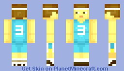 Shaded Basketball Player Minecraft Skin