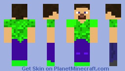 Mixed Steve Minecraft Skin