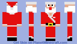 Santa Minecraft Skin