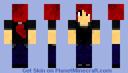The Dread Red (Late Night Crew) Minecraft Skin