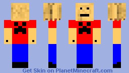 bag man Minecraft Skin